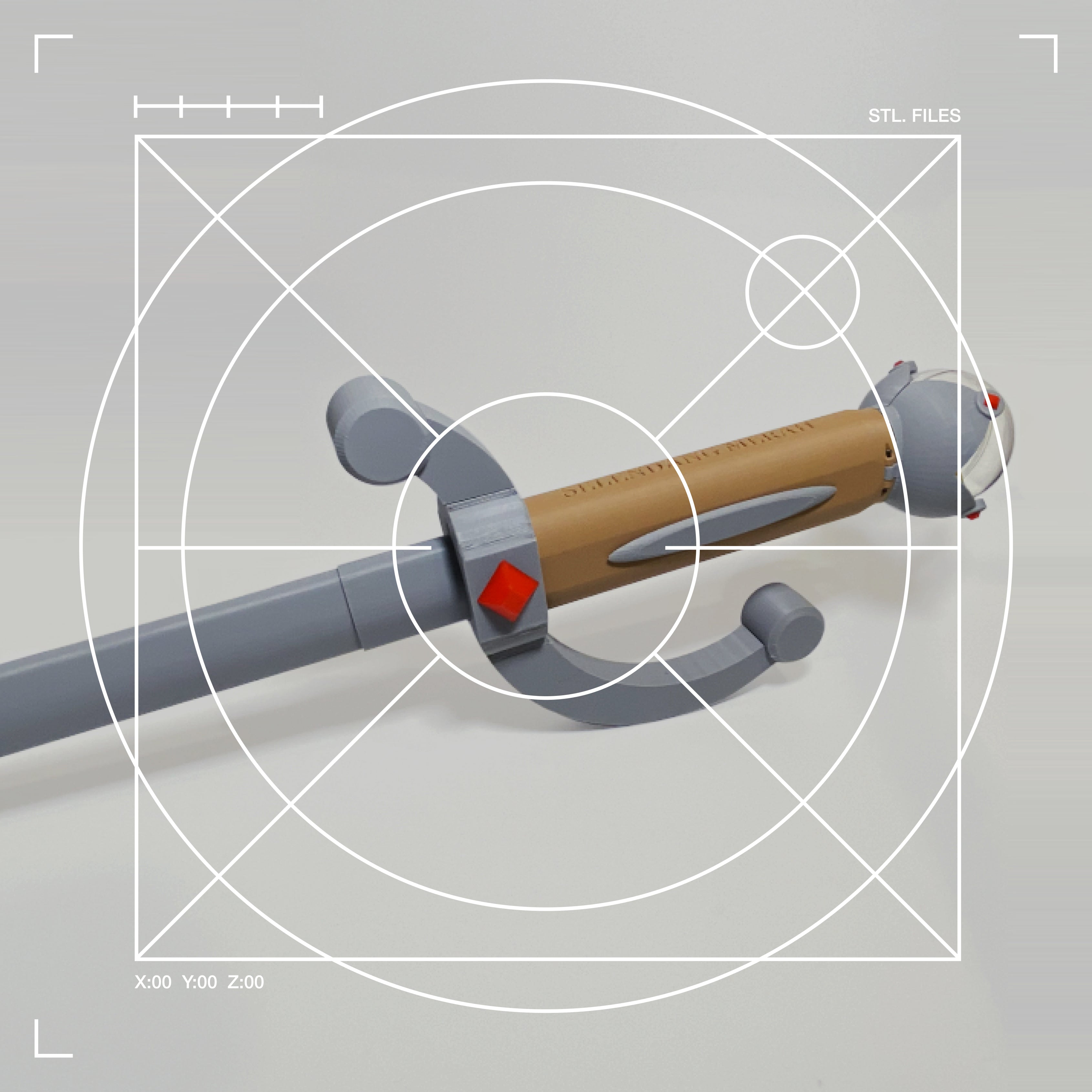 Dice Rapier [.stl] – asdf club